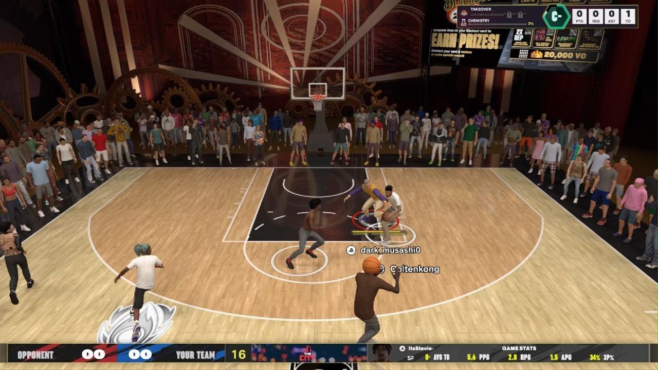 NBA 2K25: "The City" The Theater Streetball 3v3 (Winner) (85 OVR, Elite ...