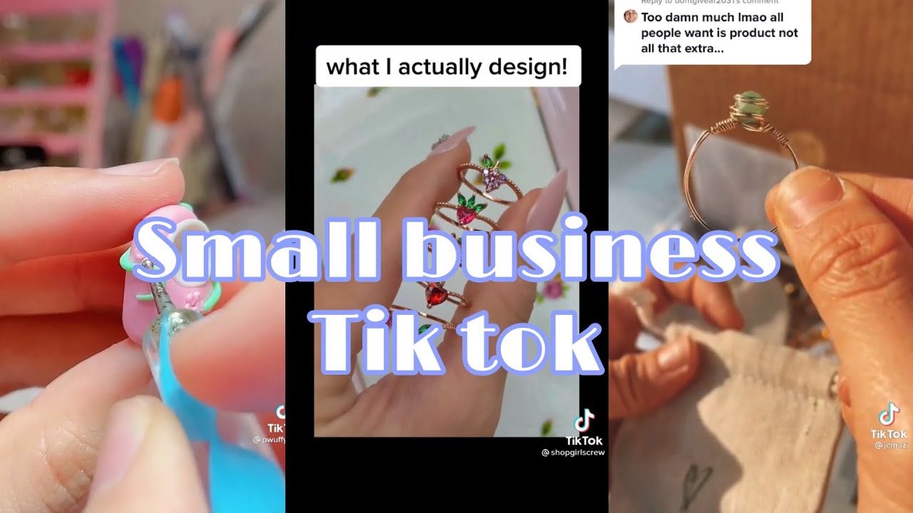 SMALL BUSINESS TIK TOK😯 - YouTube