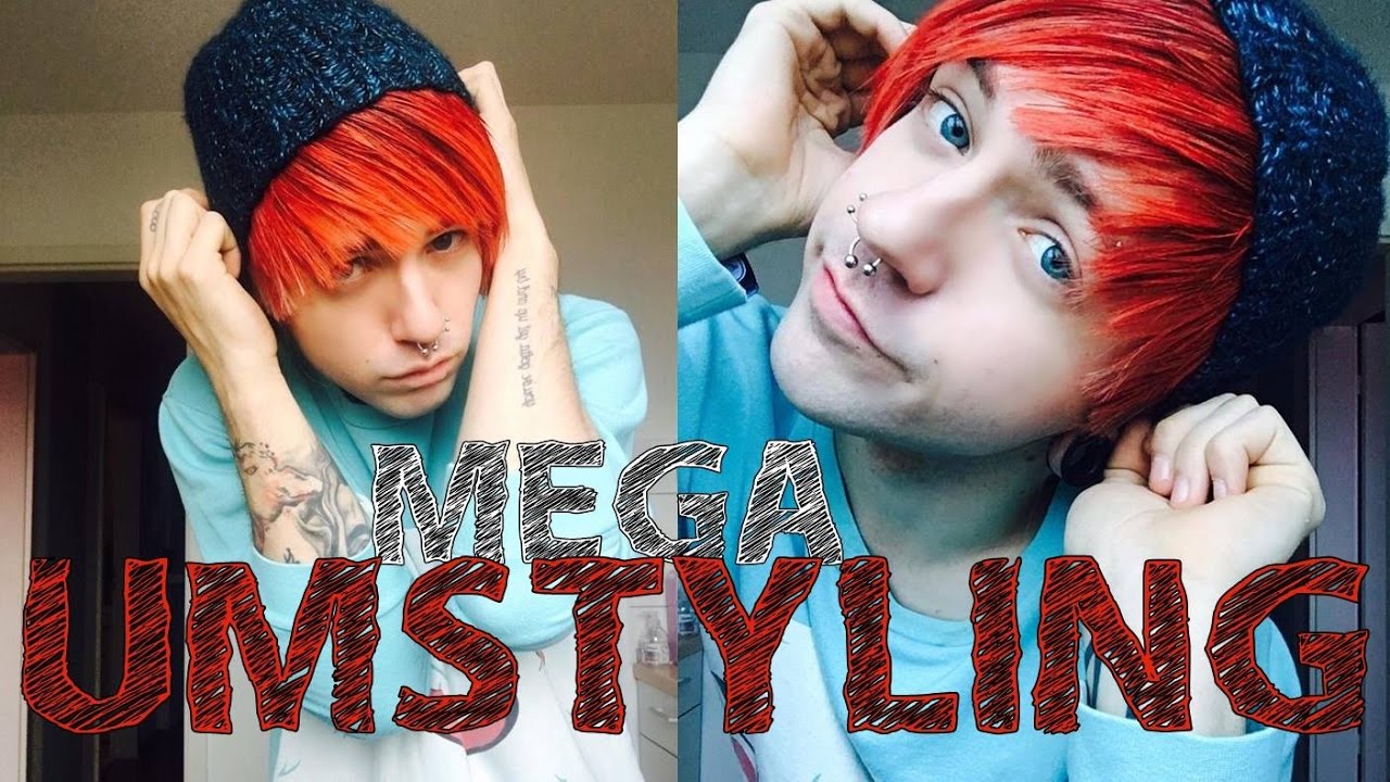 KRASSESTES UMSTYLING ! 😱 ich VERWANDLE mich in den ALTEN 'EMO' MAX ...