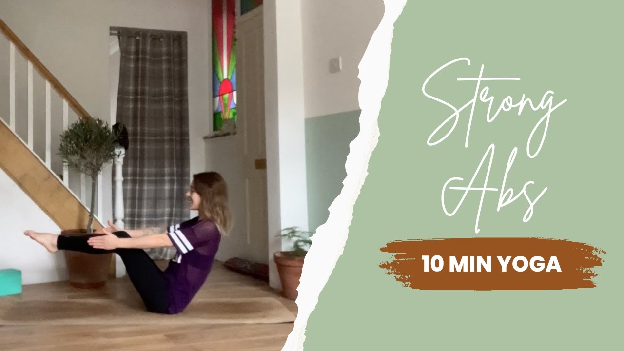 Yoga for Strong Abs | Core Strengthening Yoga - YouTube