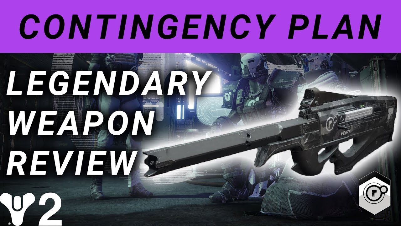 Destiny 2: Contingency Plan Legendary Weapon Review! | Dead Orbit's ...