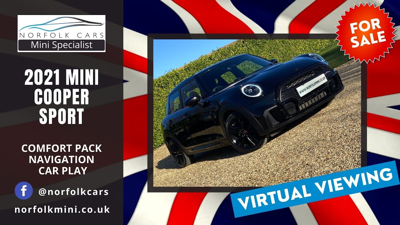 2021 Mini Cooper Sport Steptronic Black - YouTube