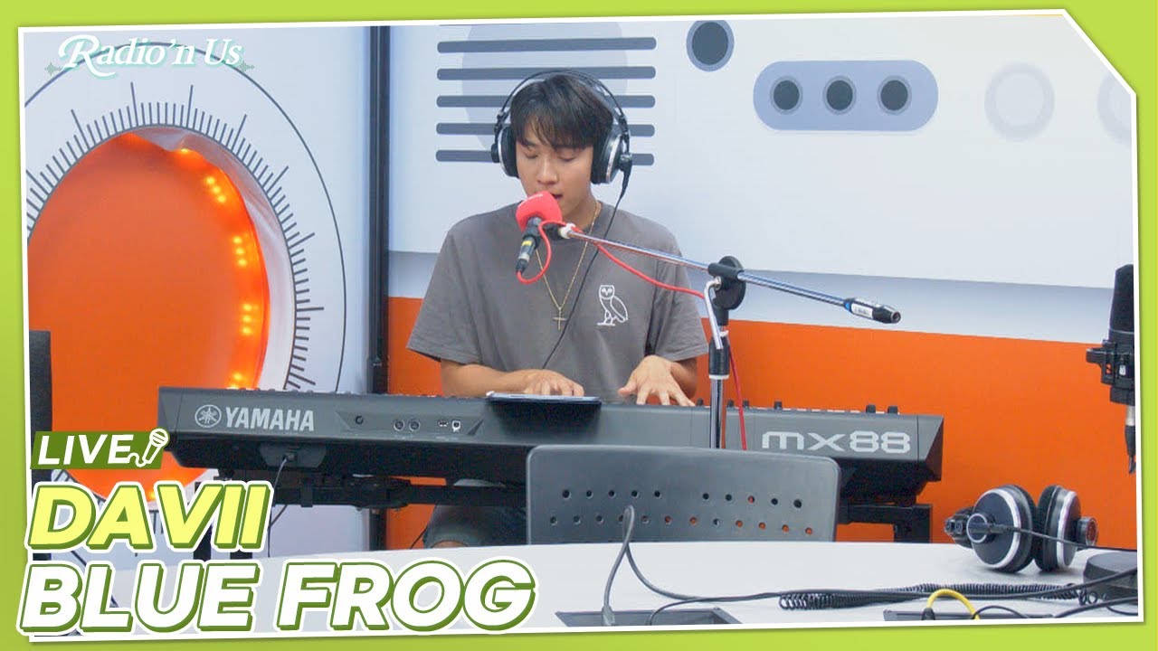 DAVII (다비) - BLUE FROG (청개구리) | K-Pop Live Session | Radio’n Us - YouTube