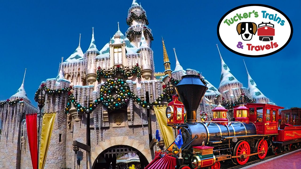 DISNEYLAND Tour on Train Rides! | Family Fun for Everyone! 🏰🚂 - YouTube