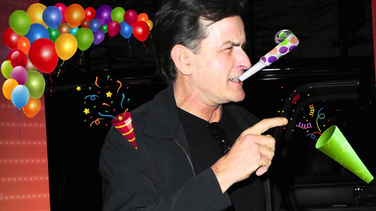 Charlie Sheen Talks About The Parties At His House - YouTube