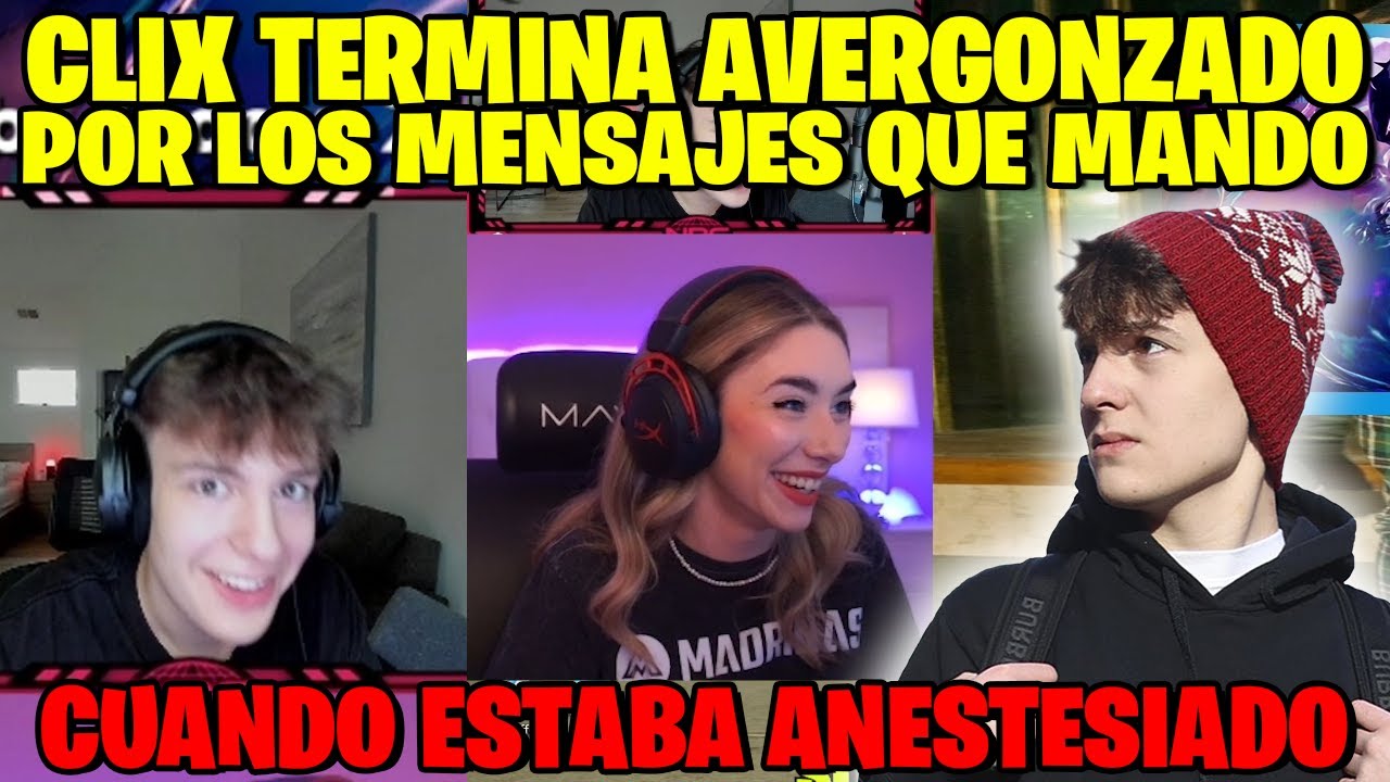 CLIX TIENE EL MOMENTO MAS VERGONZOSO CON SOMMERSET POR SUS MENSAJES ...