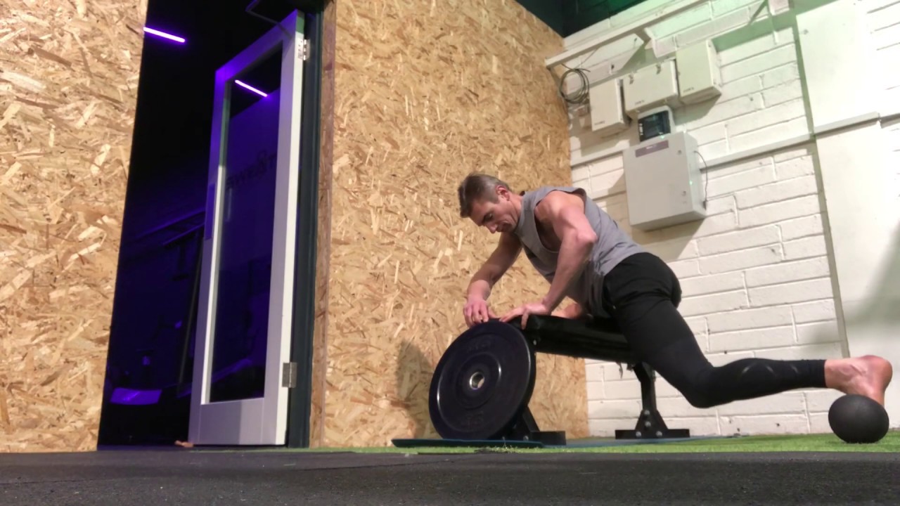 Best stretches using a bench - YouTube