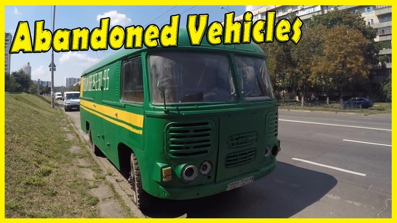 Exploring Abandoned Trucks of the 1980s. Abandoned PAZ 3742 BIAZ and ...