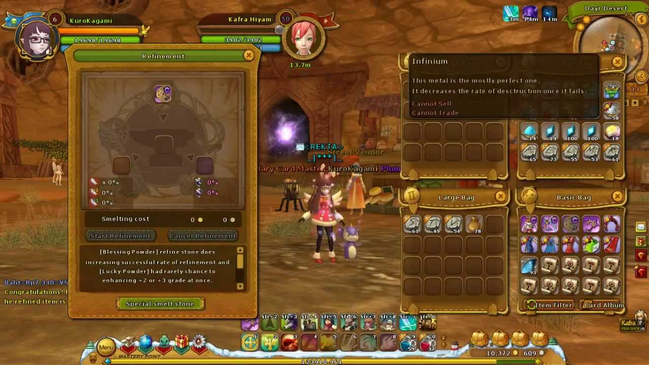 Ragnarok Online 2: Refining Equipments +10 (Weapons) - YouTube