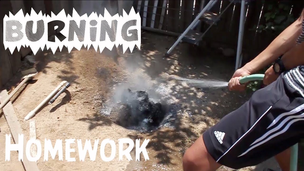 Burning Homework