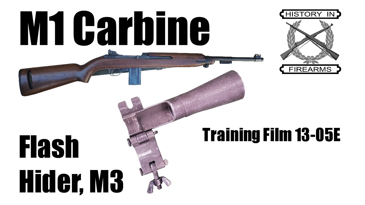 M1 Carbine Flash Hider (TF 13-05E) - YouTube