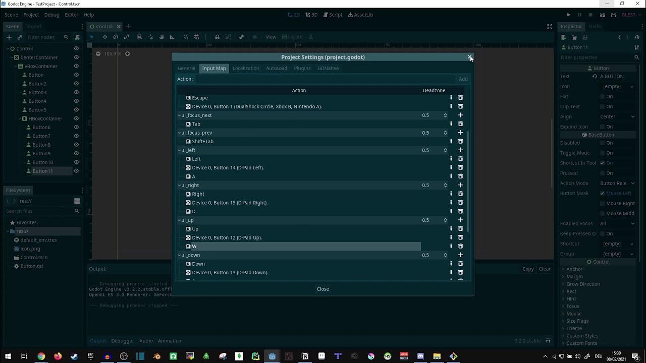 Godot Tip: Controlling UI with a Gamepad (or Keyboard) - YouTube