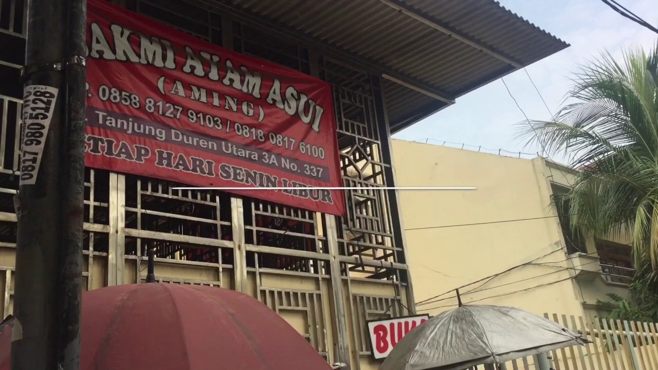 Bakmi Asui (Aming) Tanjung Duren - YouTube