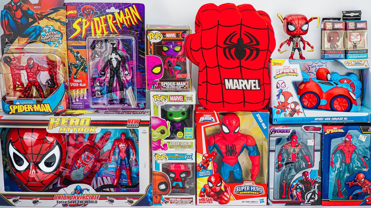 Spider-Man Toy Collection Unboxing Review| Spidey and His Amazing ...