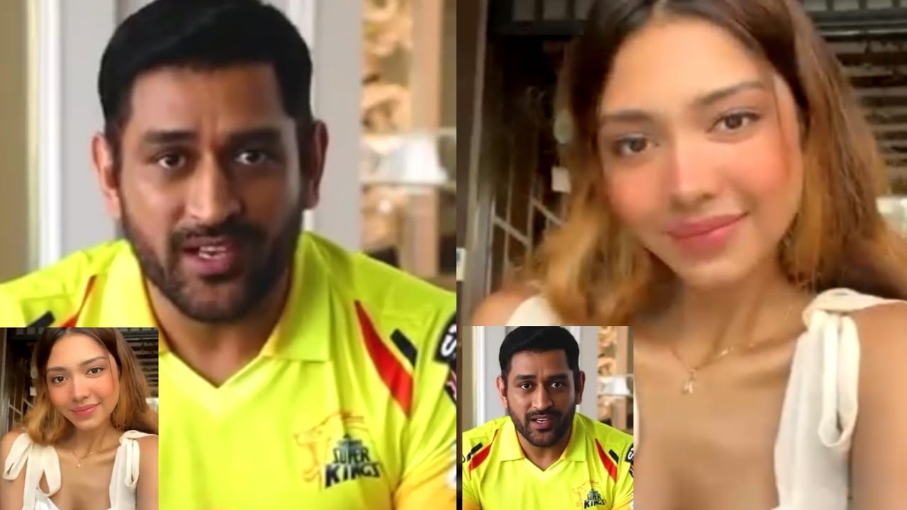 MS Dhoni's special msg to Viral Girl Aarya Priya who got angry after ...