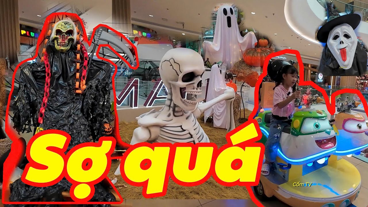 Halloween ở Aeon Quận 8 - Sợ quá #comtv #halloween #playground #aeon ...