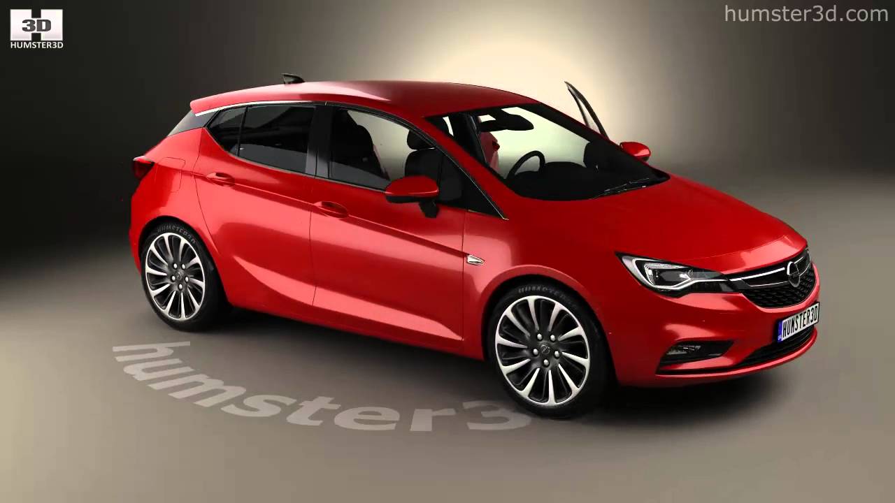 Opel Astra K with HQ interior 2019 3D model by 3DModels.org - YouTube