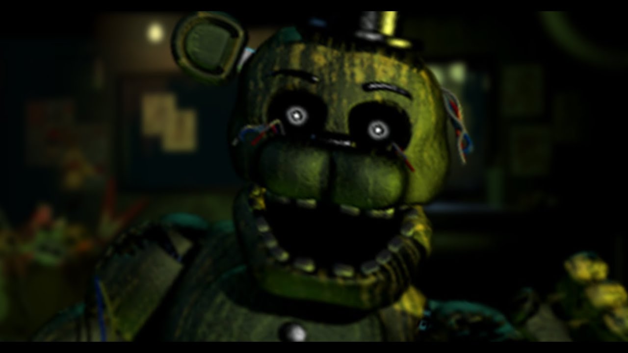 Fnaf - phantom freddy amazing walking animation - YouTube