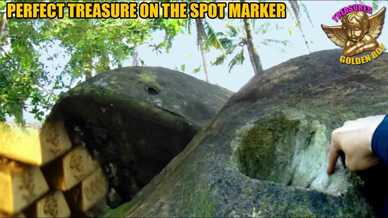 PERFECT EXAMPLE OF TREASURE ON THE SPOT OR REFERENCE POINT - YouTube