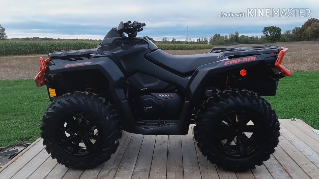 2019 Can Am outlander 1000r xt - YouTube