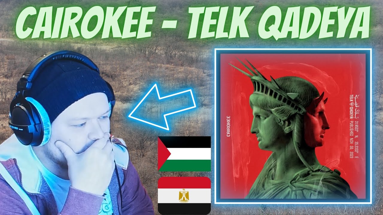 🇪🇬 🇵🇸 CAIROKEE - TELK QADEYA | German rapper reacts - YouTube
