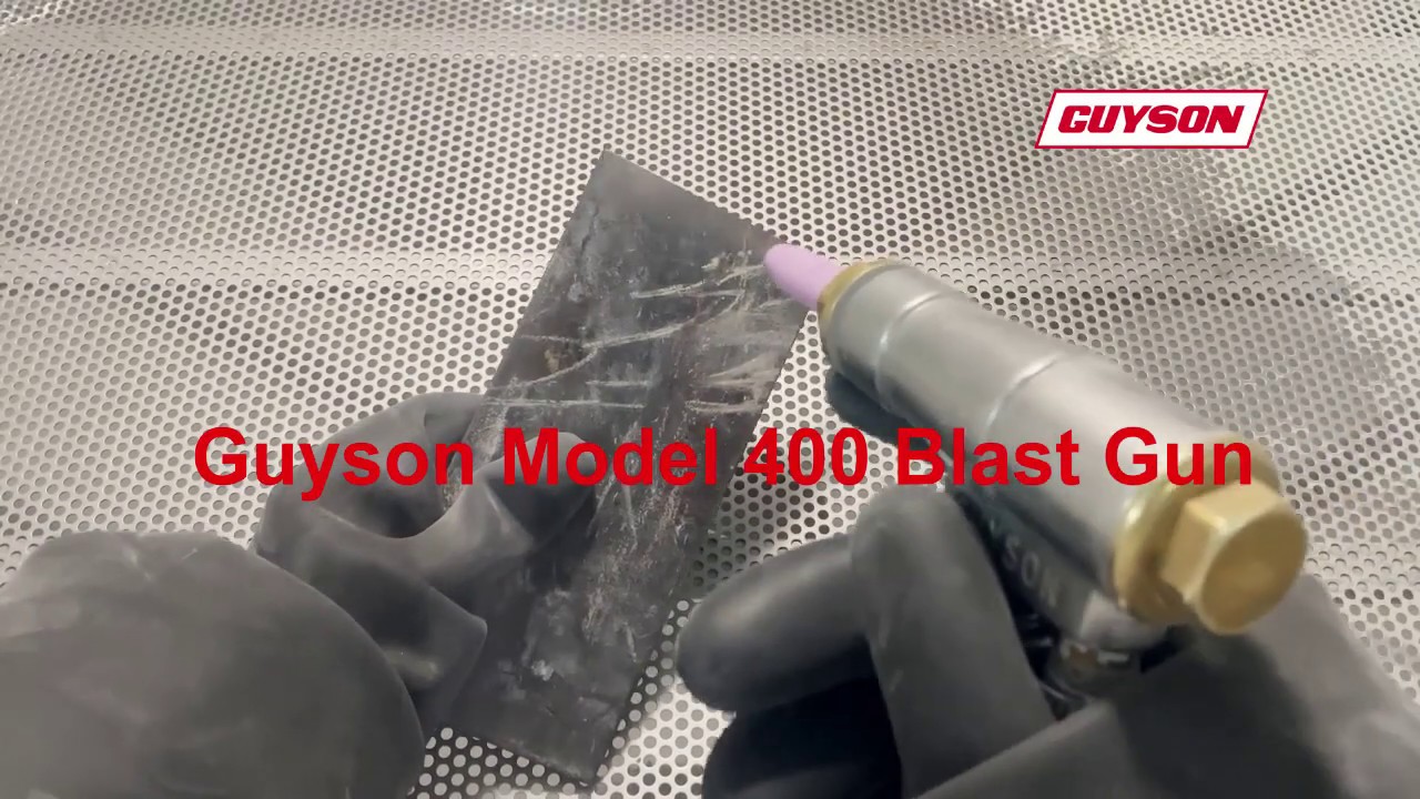 Guyson Model 400 Sandblasting Gun - YouTube