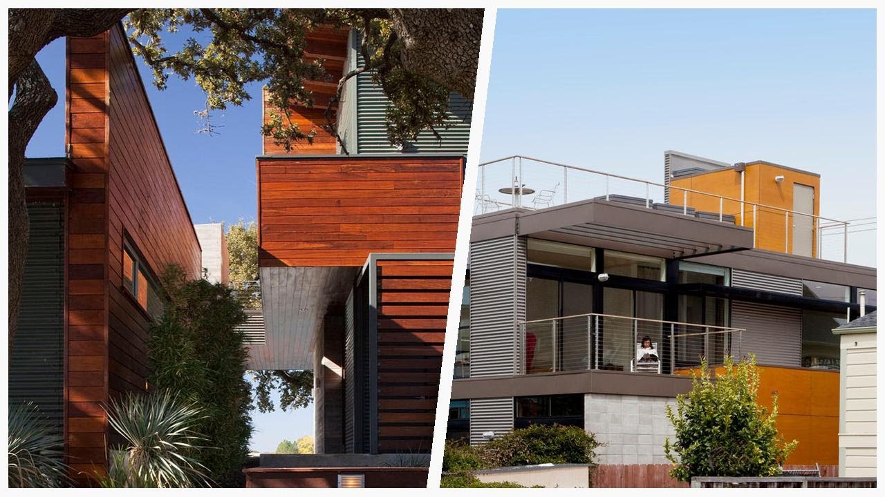 75 Contemporary Metal Exterior Home Design Ideas You'll Love ⭐️ - YouTube