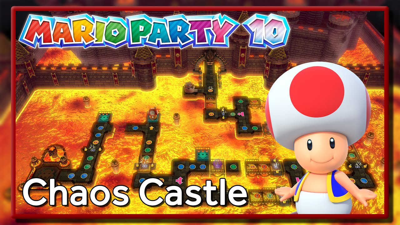 Mario Party 10 Party Mode - Chaos Castle - YouTube