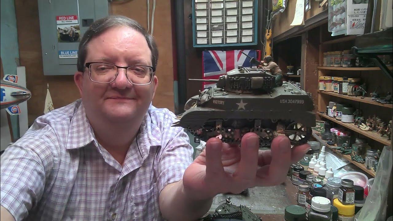 Model Building - M5A1 light tank by Tamiya - YouTube