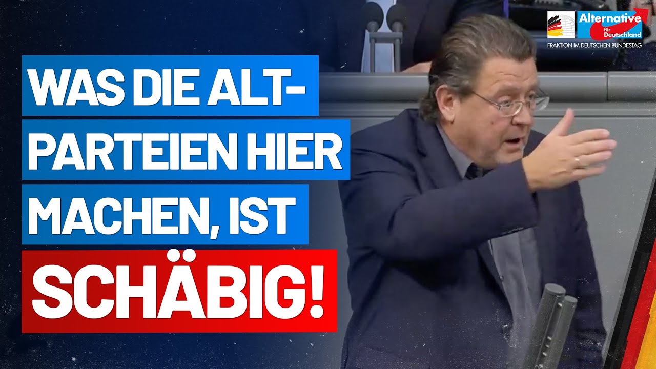 Stephan Brandner zur Änderung des Parteiengesetzes! - AfD-Fraktion im ...