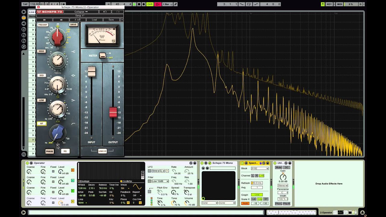 Waves Scheps 73 - Preamp section - YouTube