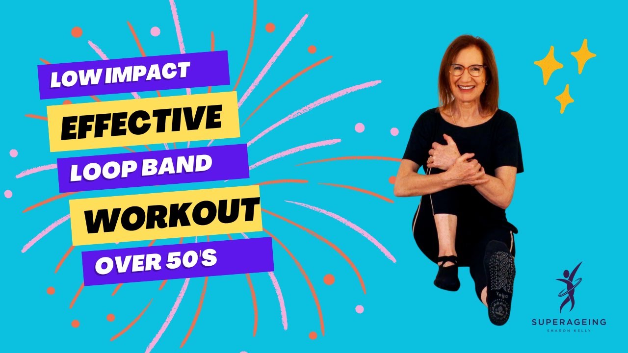 Low Impact Highly Effective Home Workout with Loop Bands - YouTube