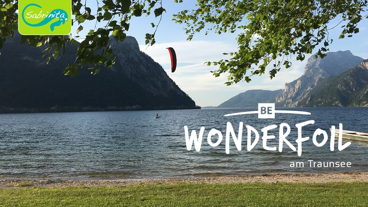 Be Wonderfoil am Traunsee - YouTube