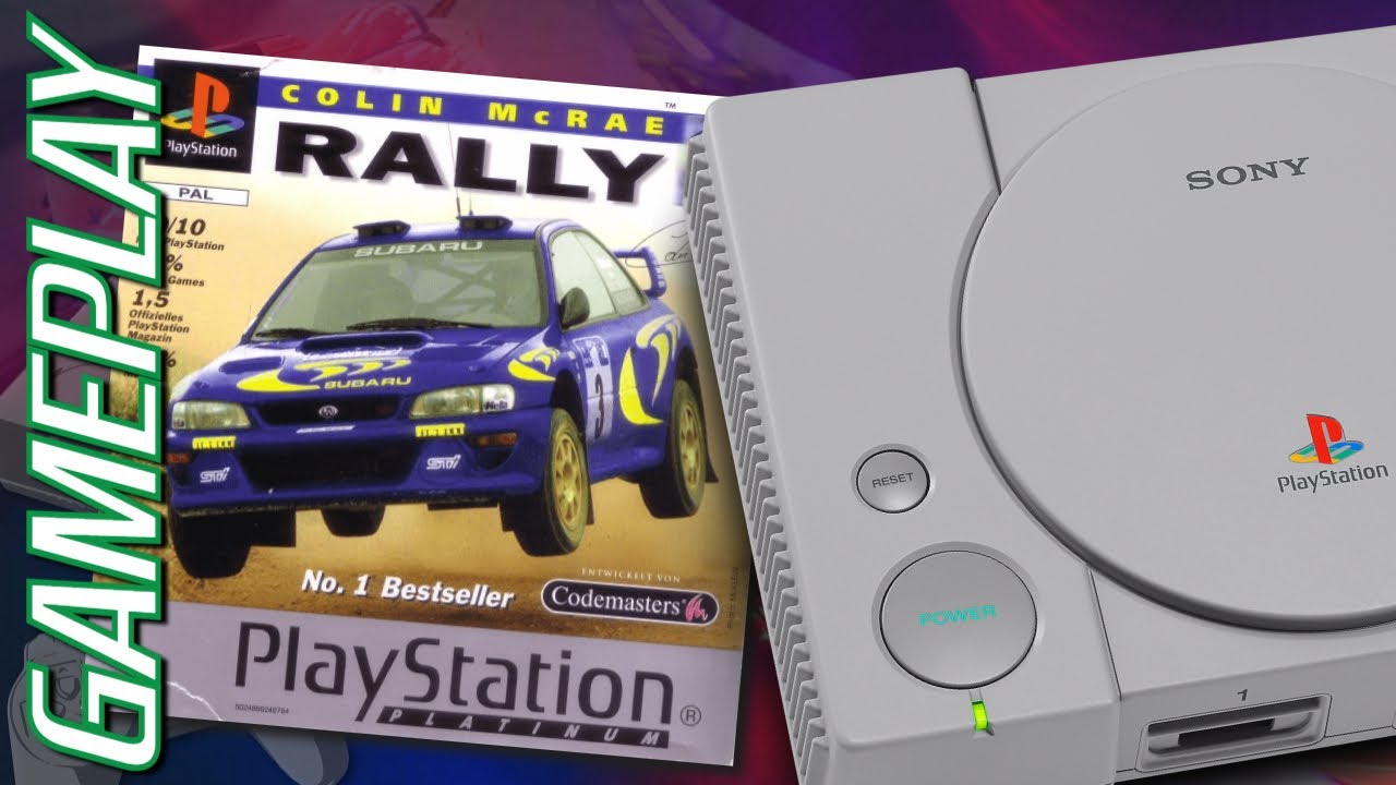 Colin McRae Rally PS1 Gameplay - YouTube