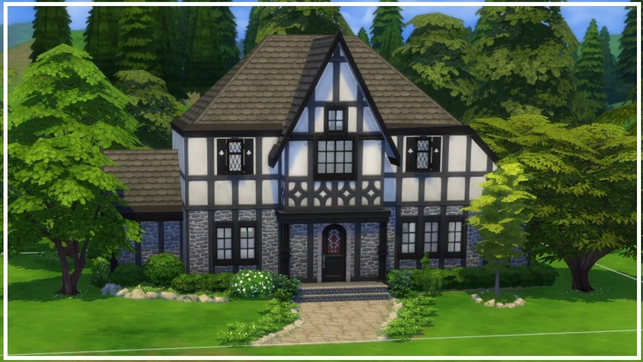 Exterior Design & Landscaping | The Sims 4 | Speed Build - YouTube