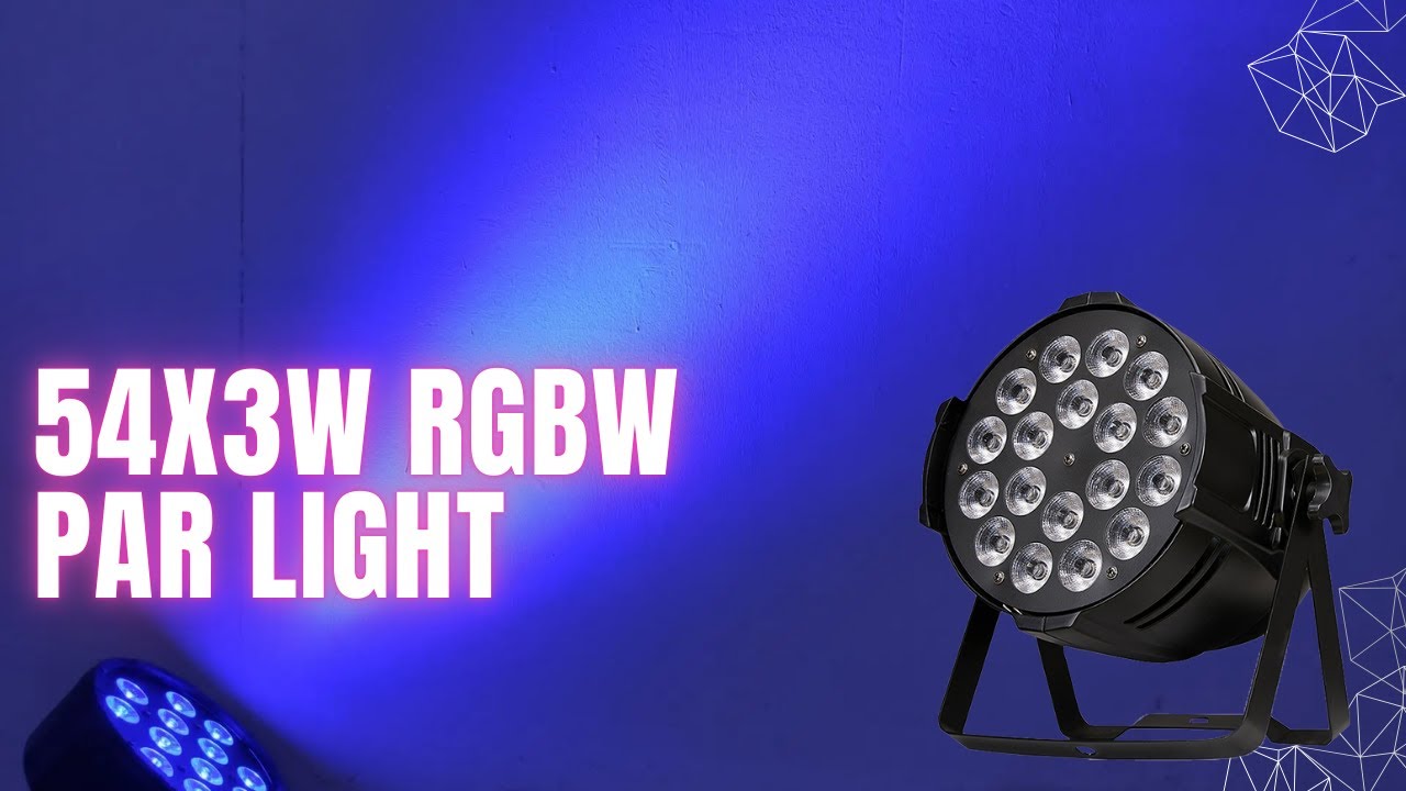 Revolutionize Your Event Lighting with RGBW PAR Light – Stunning ...