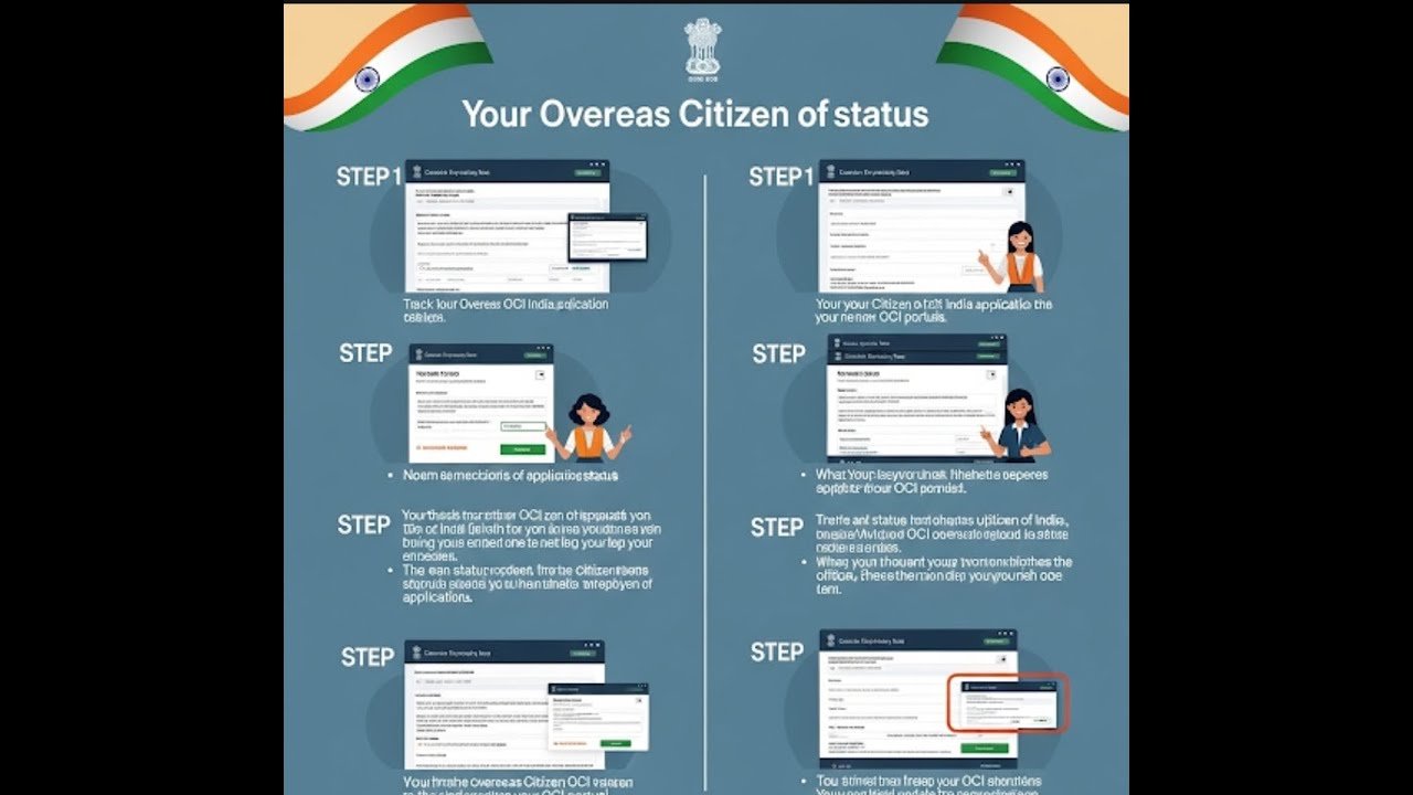How To Track Your OCI Application Status On New Official OCI Portal ...