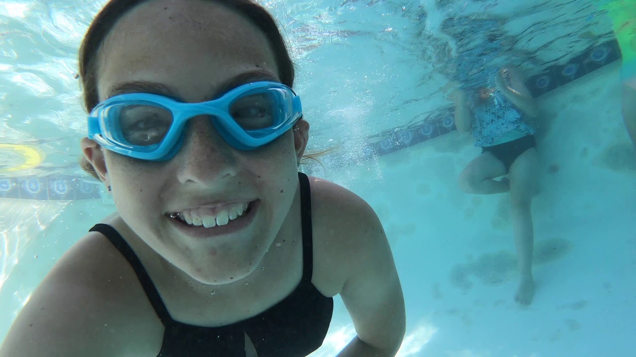 Hannah's Birthday Pool Time - YouTube