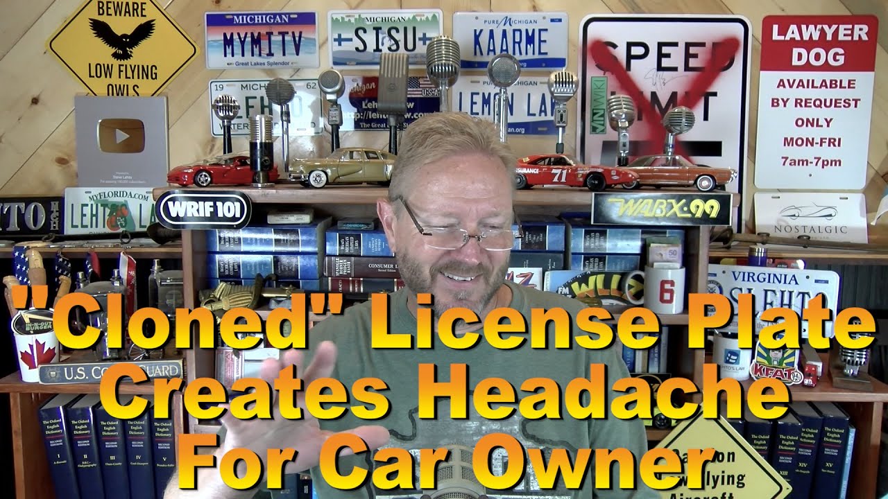 Cloned License Plate is Headache for Car Owner - YouTube