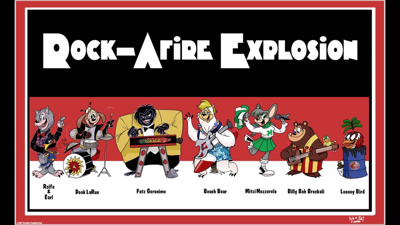Rock-afire Explosion-Baseball W/Intro - YouTube