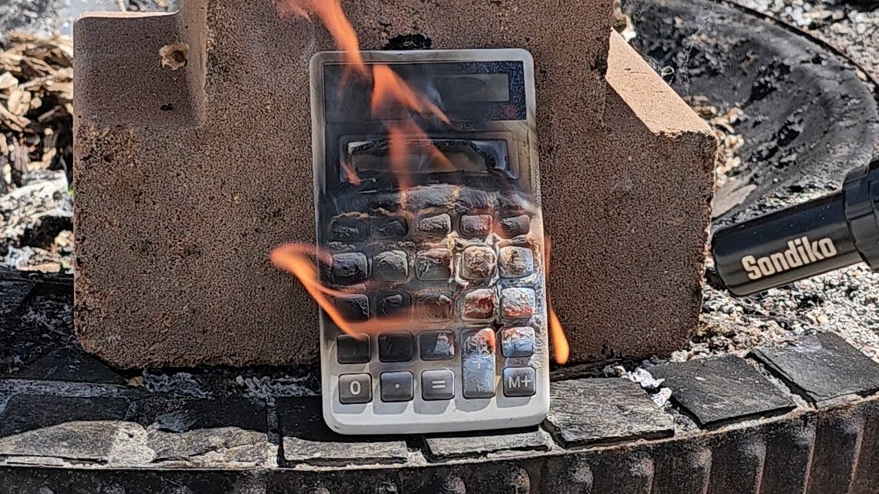 🔥This Calculator Couldn’t Handle the HEAT!🔥 (Torch Test) - YouTube
