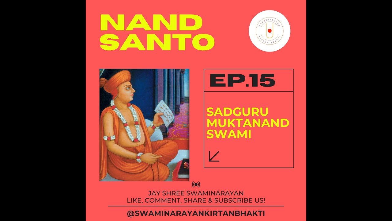 Sadguru Muktanand Swami | મૂળદાસ | Nand Santo of Swaminarayan Sampraday ...