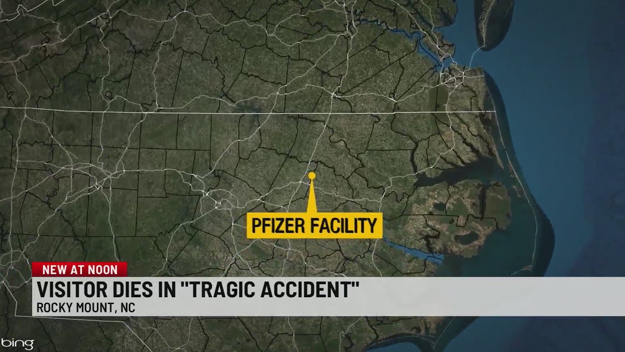 Business visitor dies in 'tragic accident' at NC facility, Pfizer says ...
