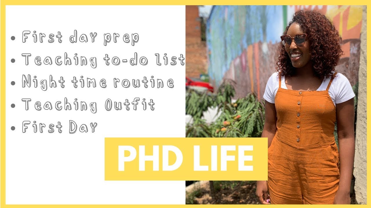 A Day in the Life of a Professor | First day, night routine, ootd - YouTube