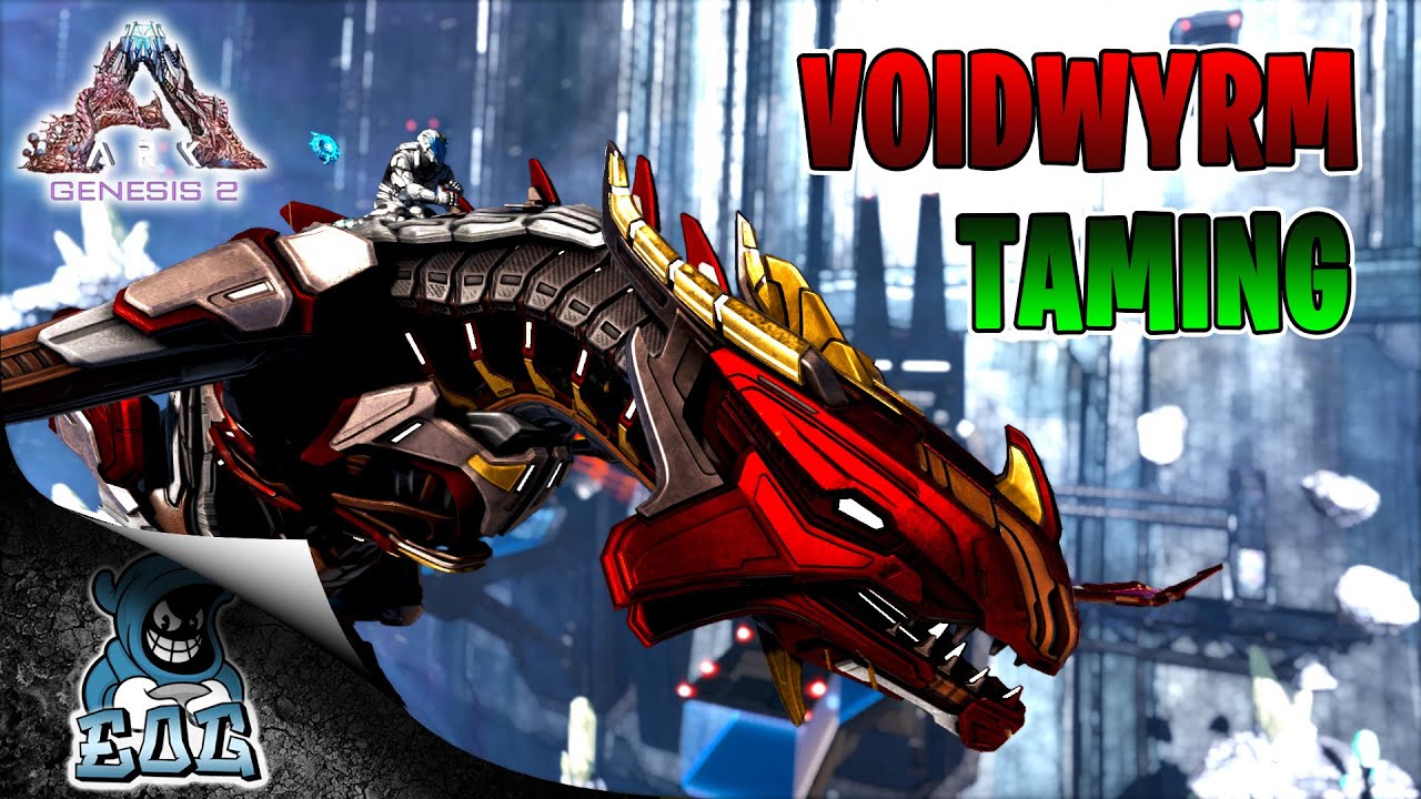 ARK How To Tame Voidwyrm Easy - YouTube