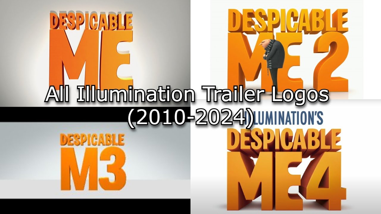 All Illumination Trailer Logos (2010-2024) - YouTube