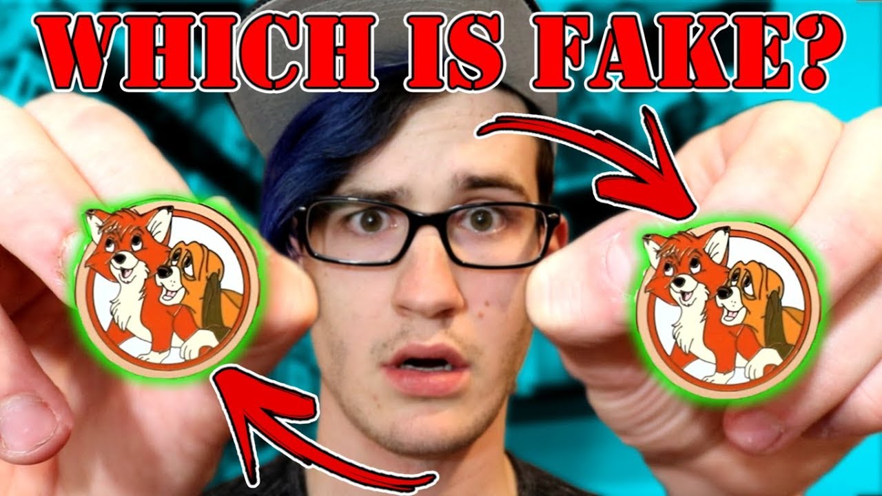 10 EASY WAYS TO SPOT FAKE DISNEY PINS!!! {Scrappers} - YouTube