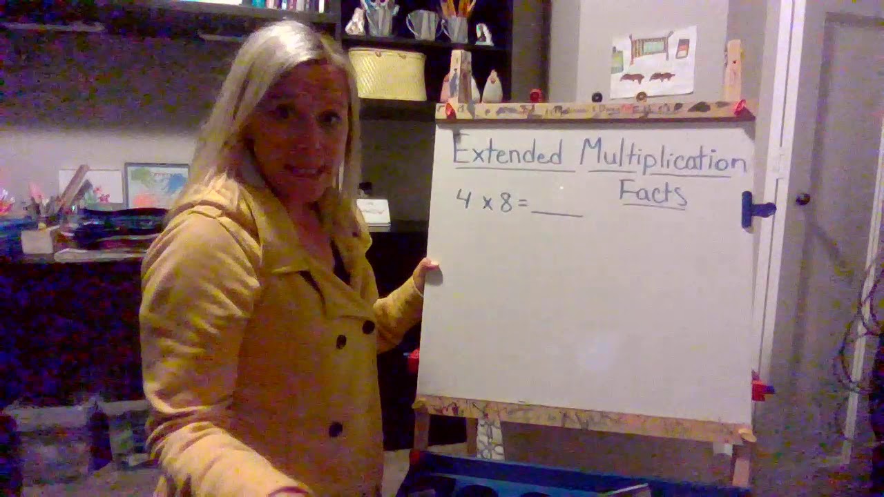 #9 Extended Multiplication Facts - YouTube