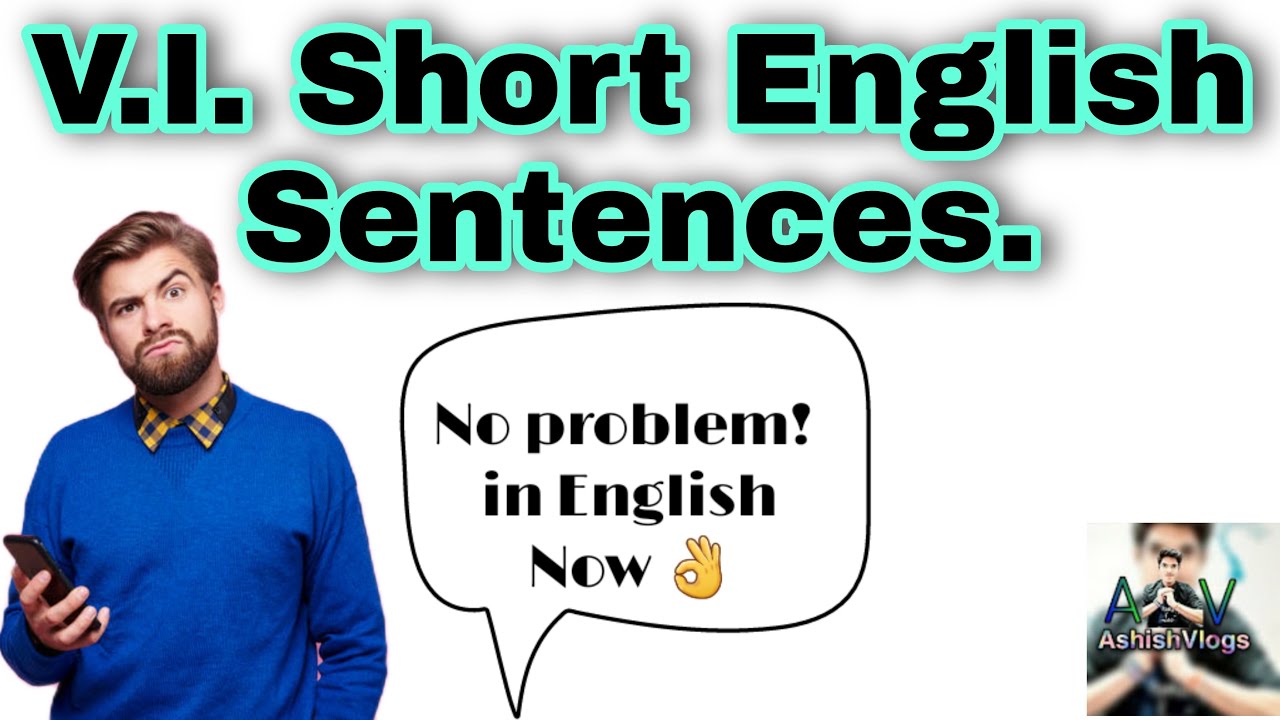 Very Important Short English Sentences..🔥🔥 - YouTube