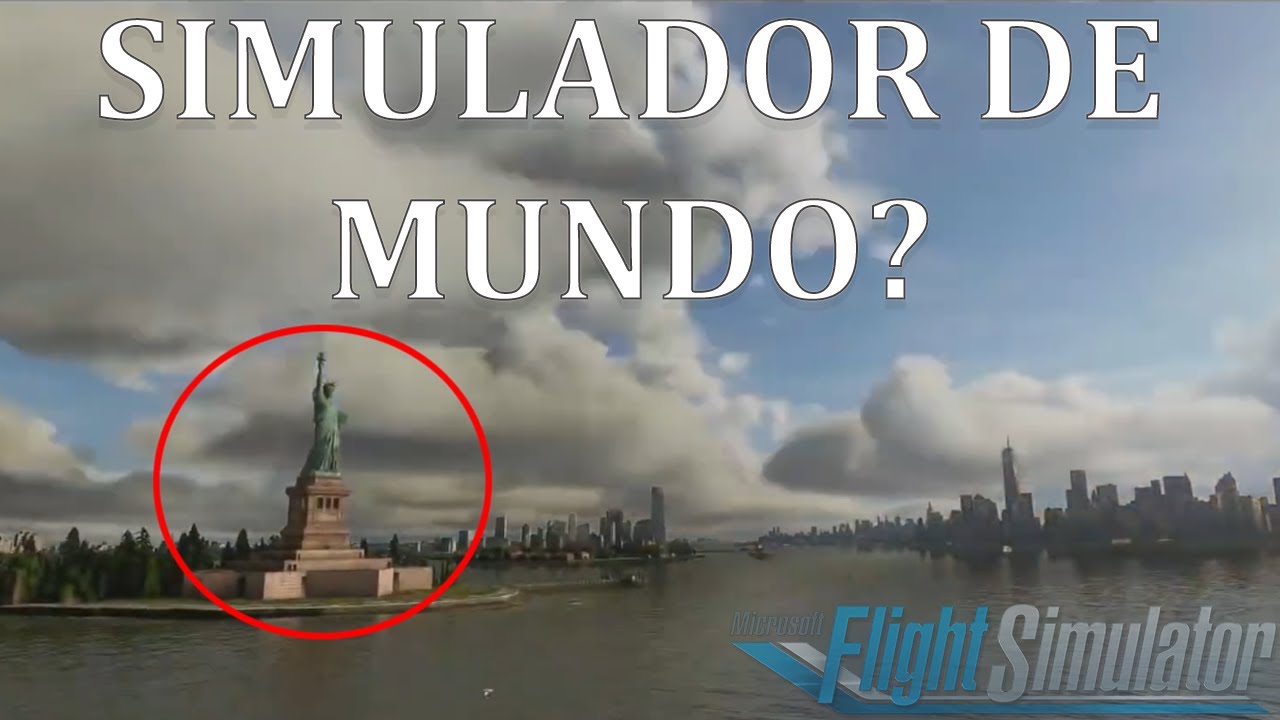SIMULADOR DE MUNDO? CONHEÇA O MICROSOFT FLIGHT SIMULATOR 2020! - YouTube
